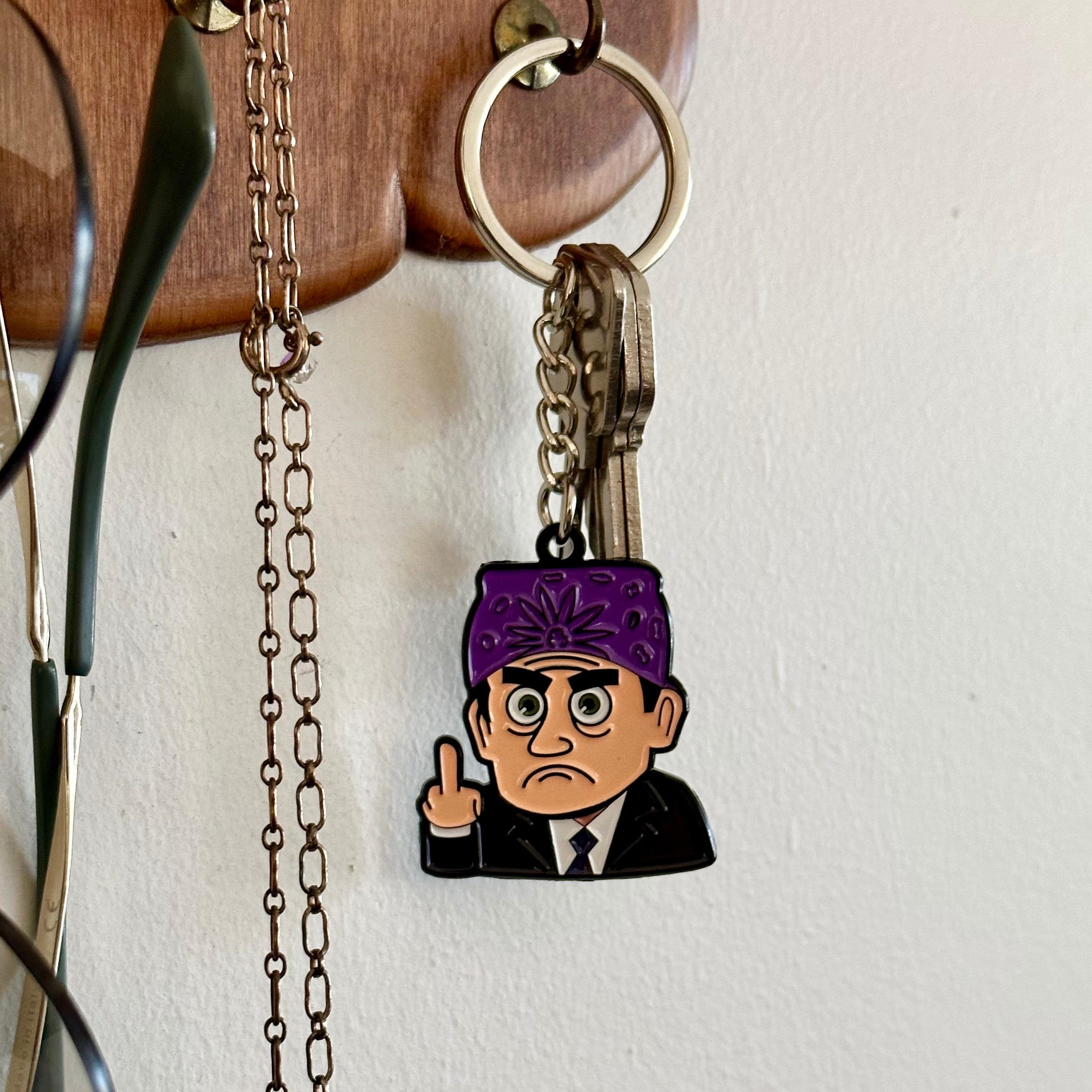 The Office Michael Scott (PRISON MIKE) Keychain / the Office TV Series ...