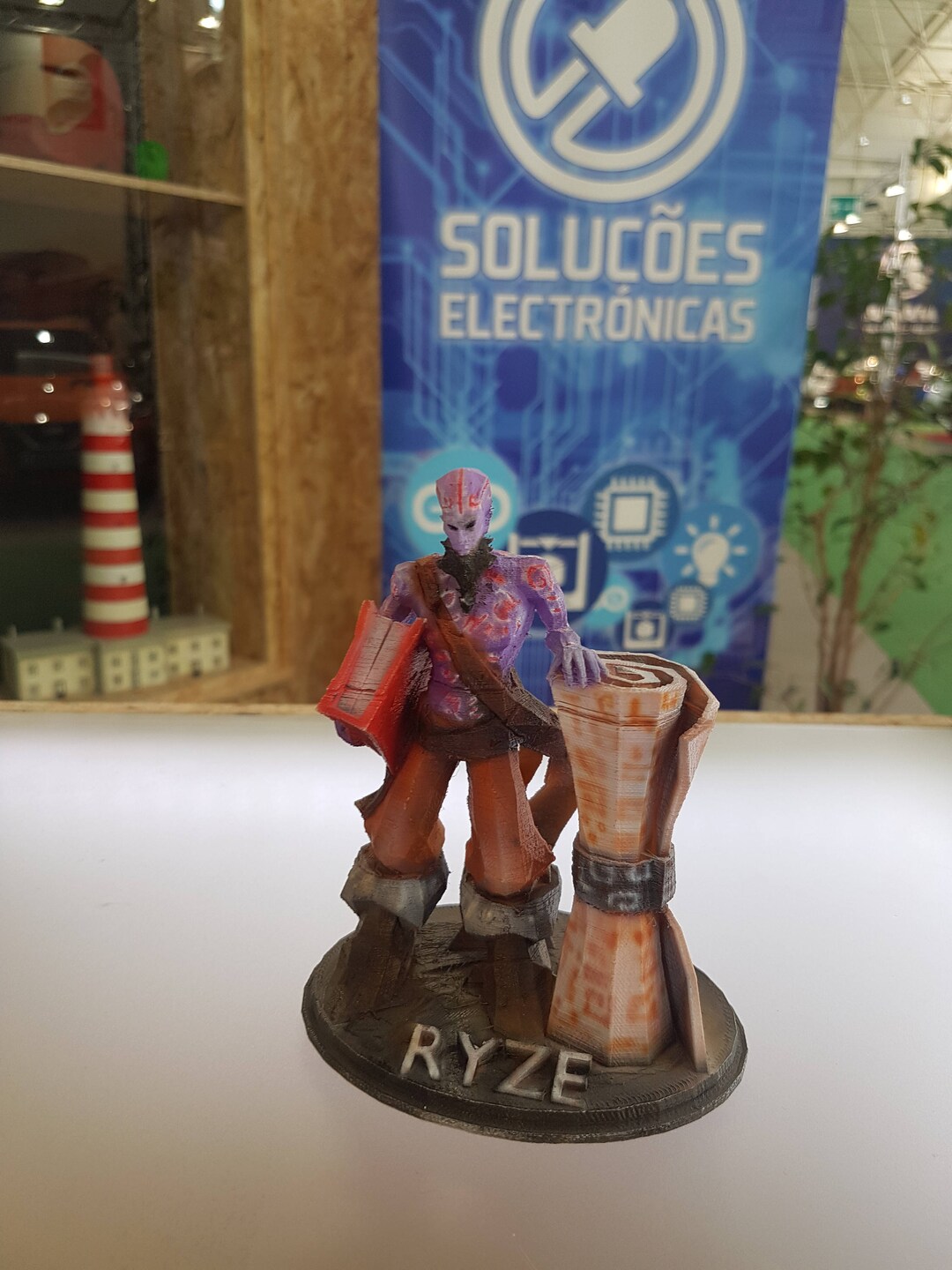 Ryze Lol 3D Printed - Etsy