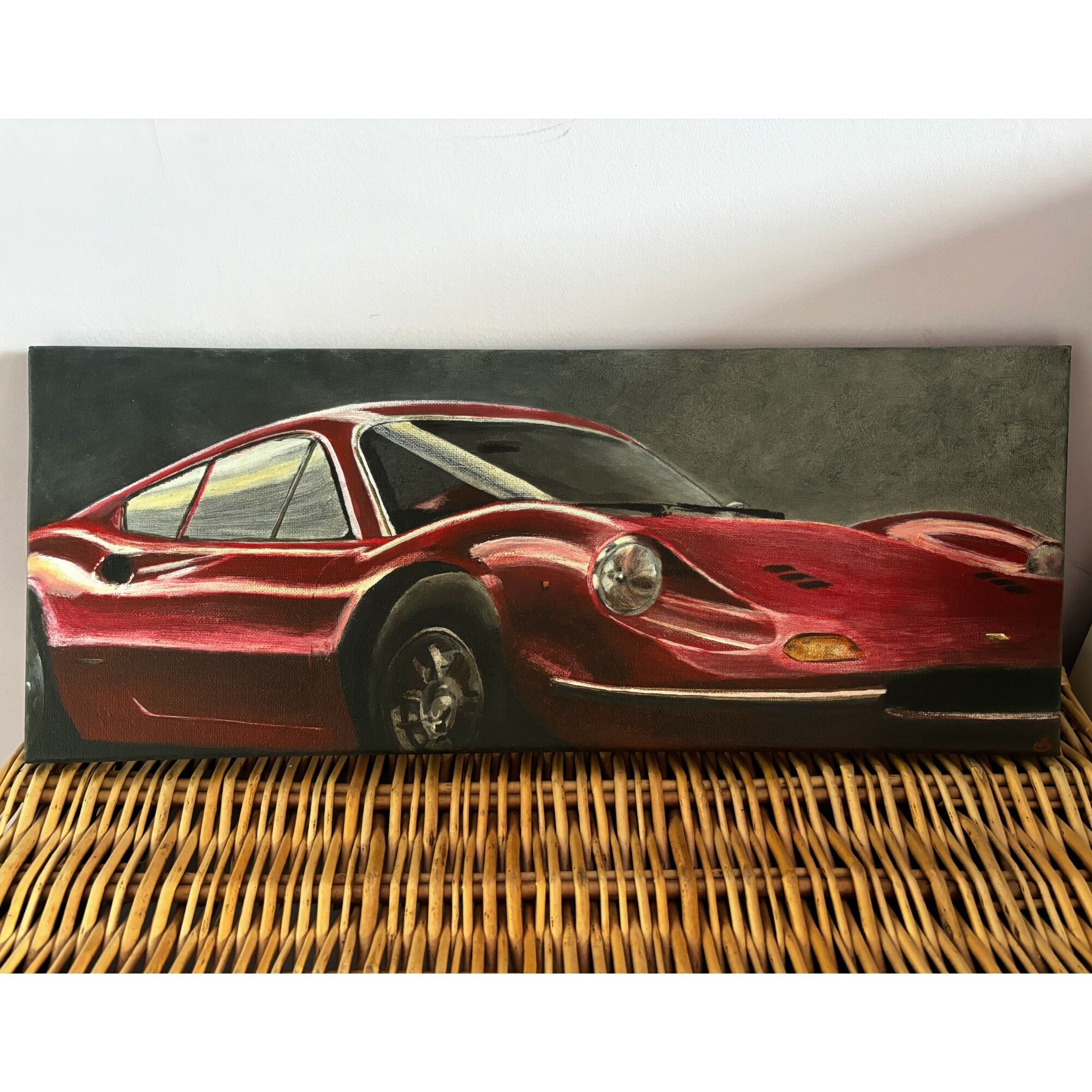 Commission a REAL Painting of Your Car Not a Faked Digital Art Print - Etsy
