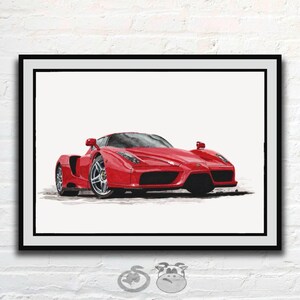 Commission a REAL Painting of Your Car Not a Faked Digital Art Print - Etsy