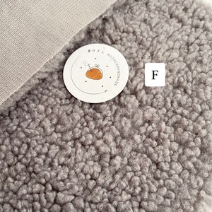 1223# Teddy Bear Style Fabric With Little Curls Soft Fluffy Fabric for ...