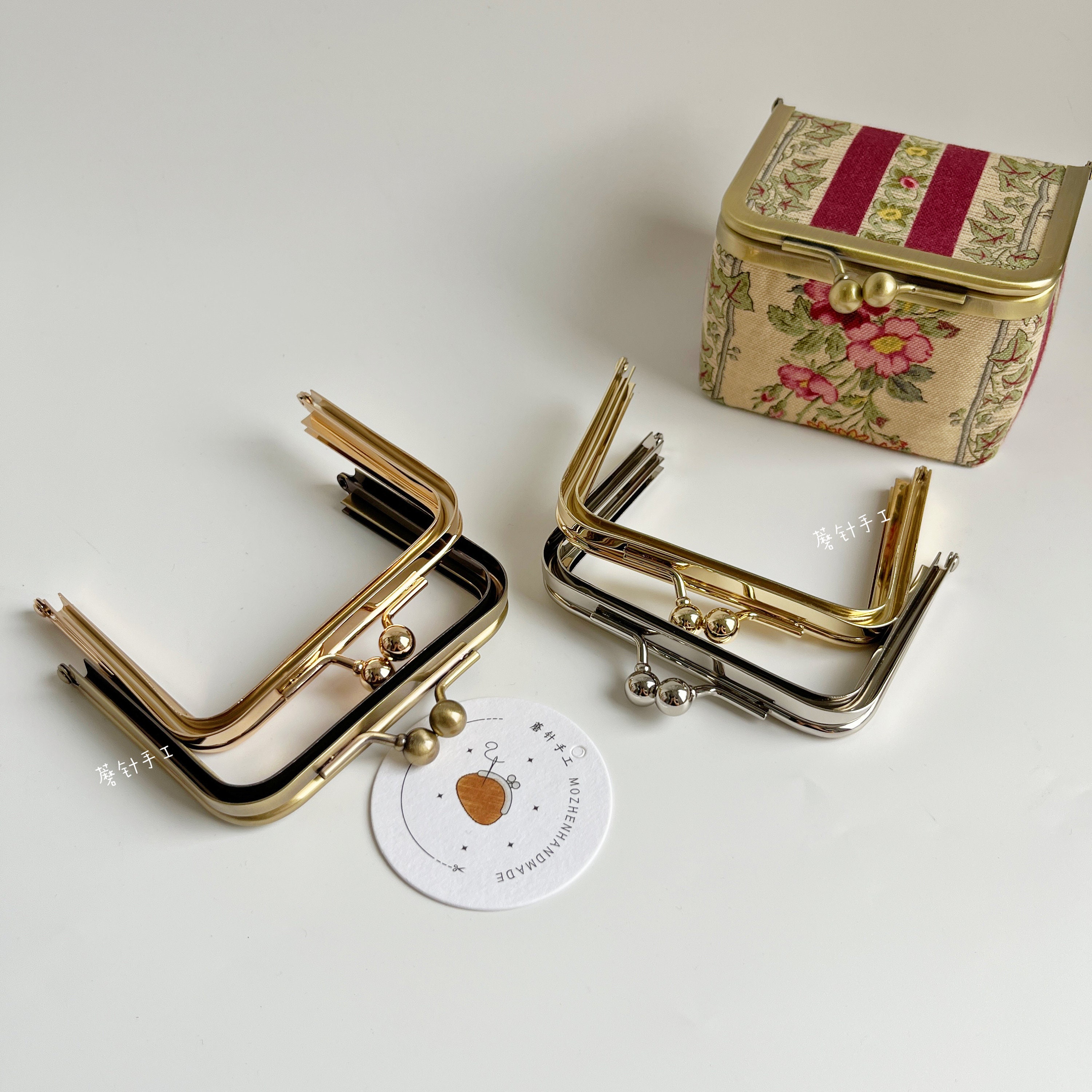 3229# 8cm*10cm Side Opening Kiss Lock Clasp Purse Frame for Making Box ...