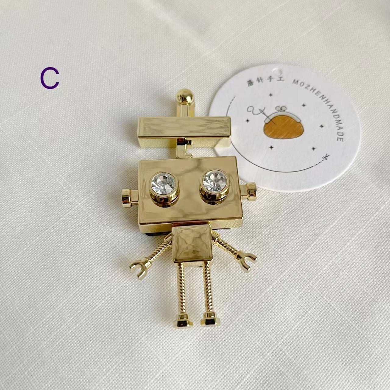 8003 Twist Locks/ Owl Shape Robot Shape Clasp Turn Lock / - Etsy