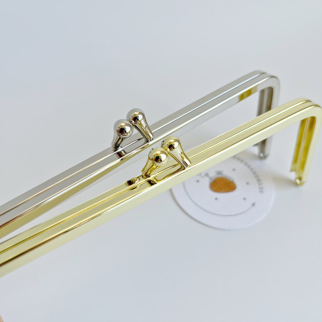 3269# 6.5cm*17.5cm Elegant Gold, Silver Clasp Purse Frame/ Kisslock ...