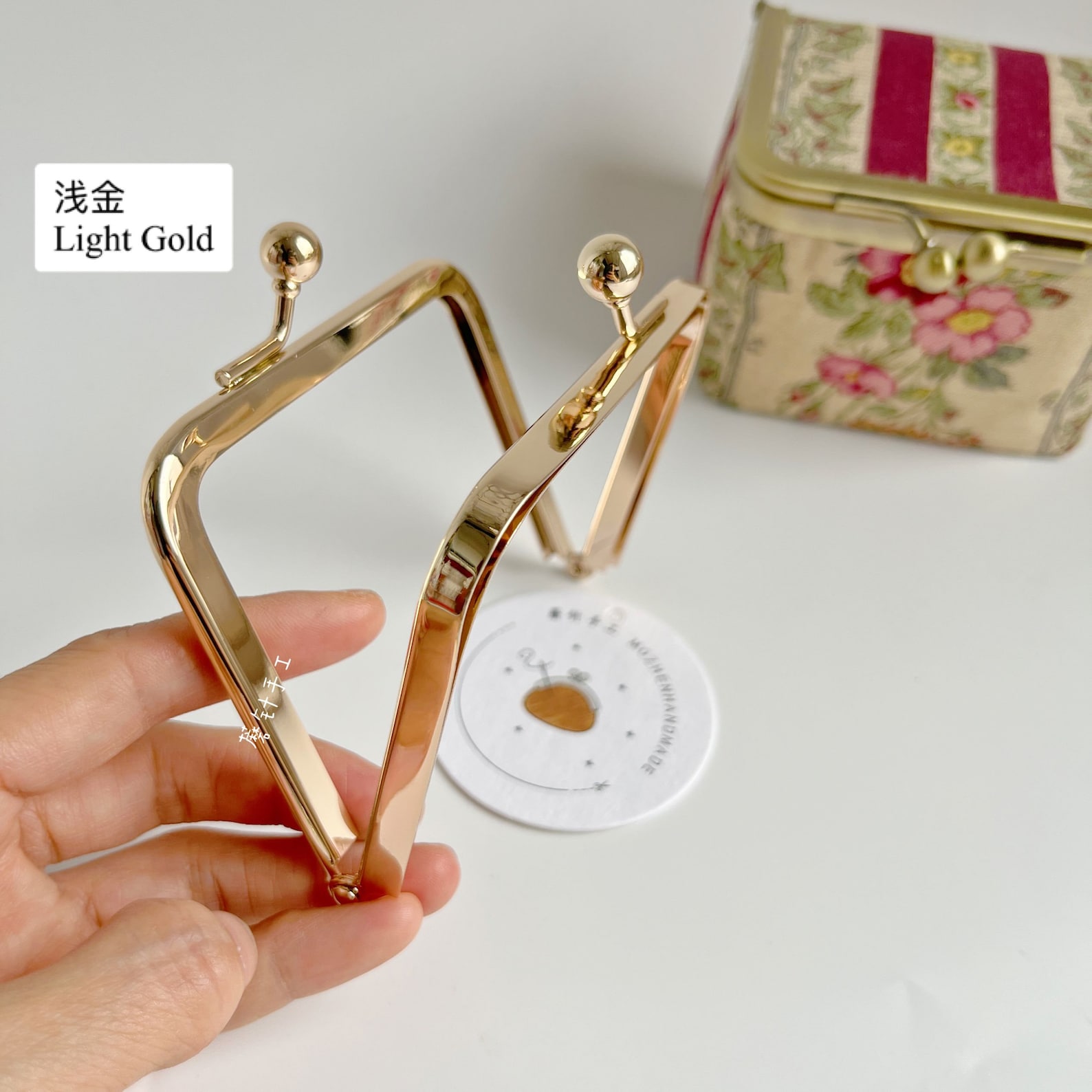 3229# 8cm*10cm Side Opening Kiss Lock Clasp Purse Frame for Making Box ...