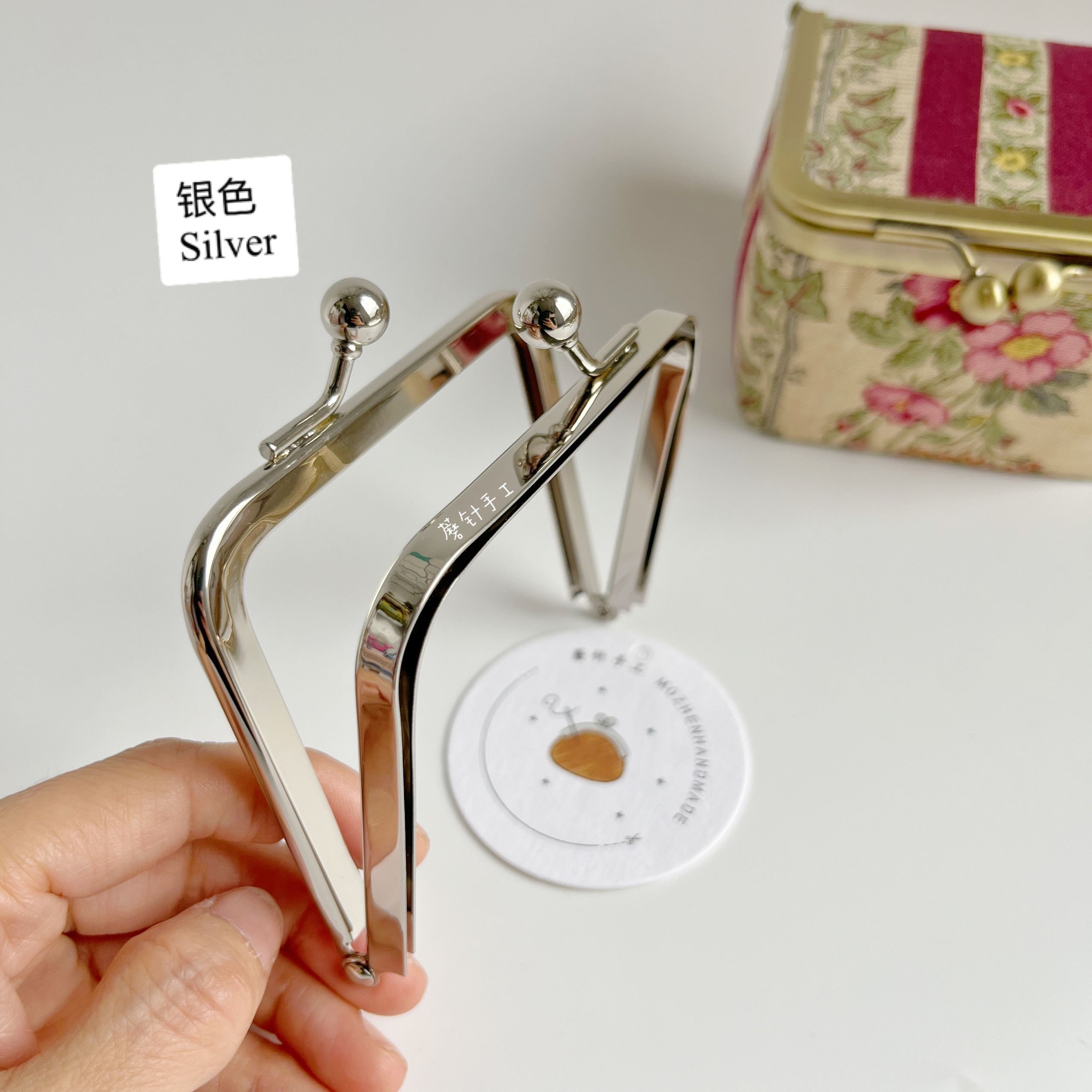 3229 8cm10cm Side Opening Kiss Lock Clasp Purse Frame for Making Box ...