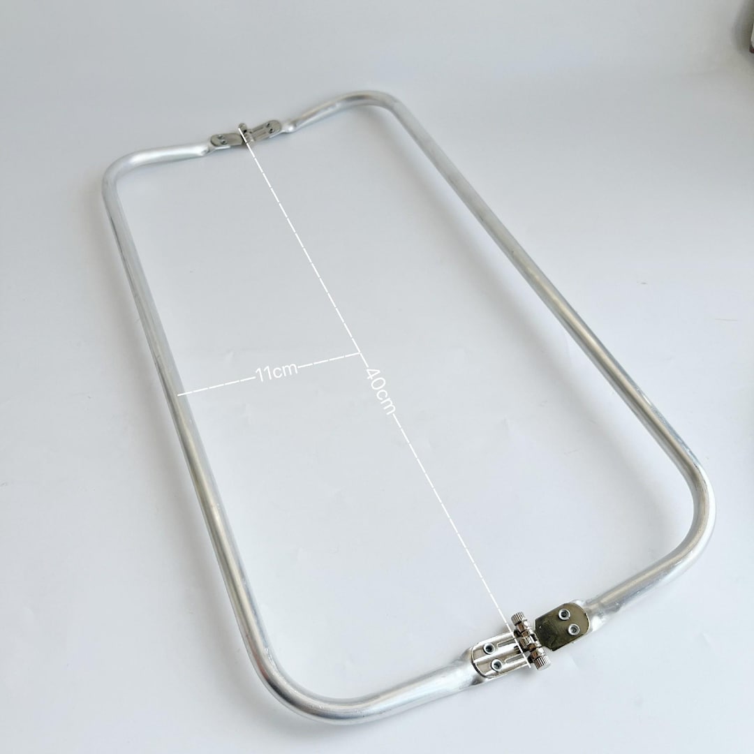 3319# 40cm Doctor Bag Frame Aluminium Tube Purse Frame, Large Bag Frame ...
