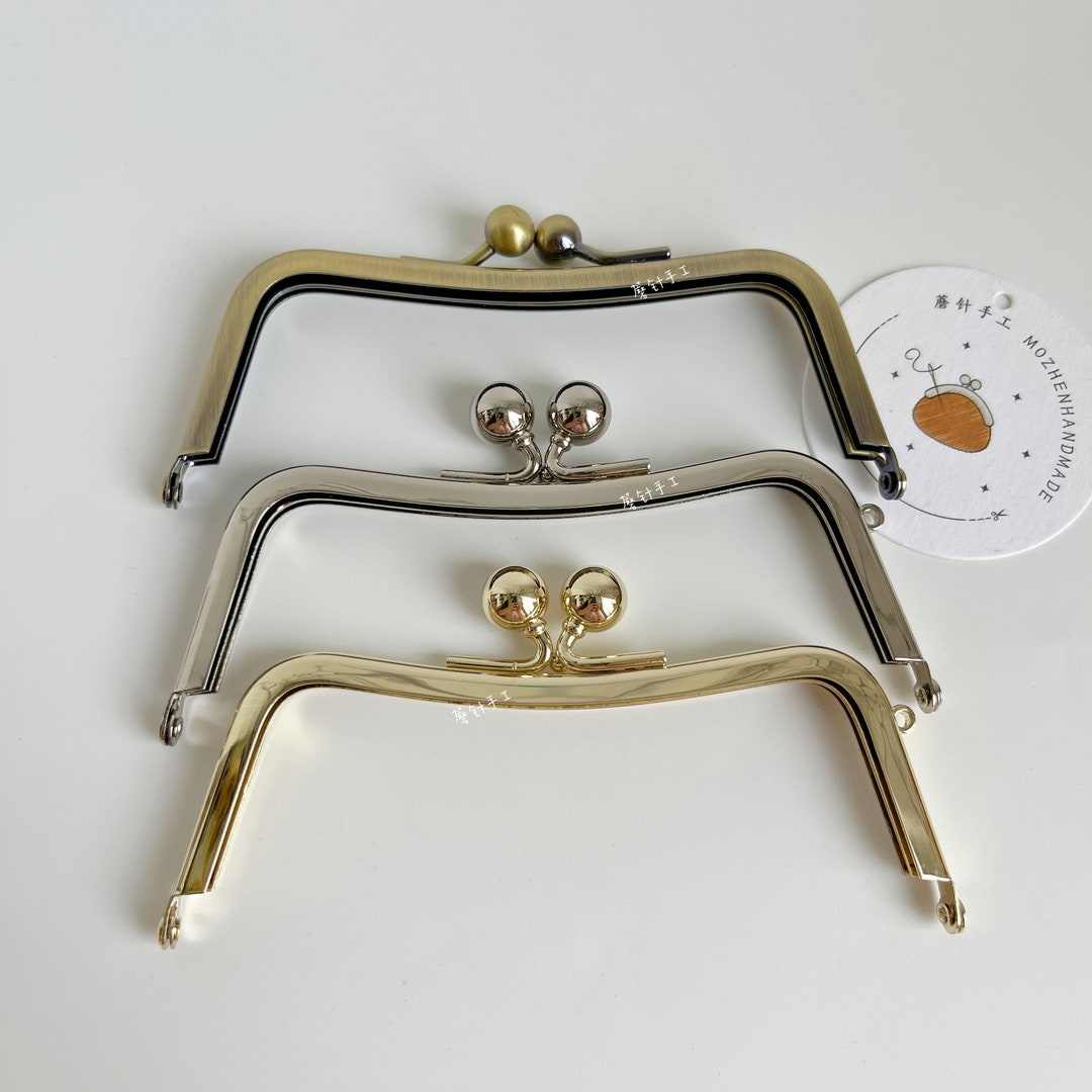 3222# 4.8cm*13.5cm Elegant Curve Wave Shape Clasp Frame /kiss Lock ...