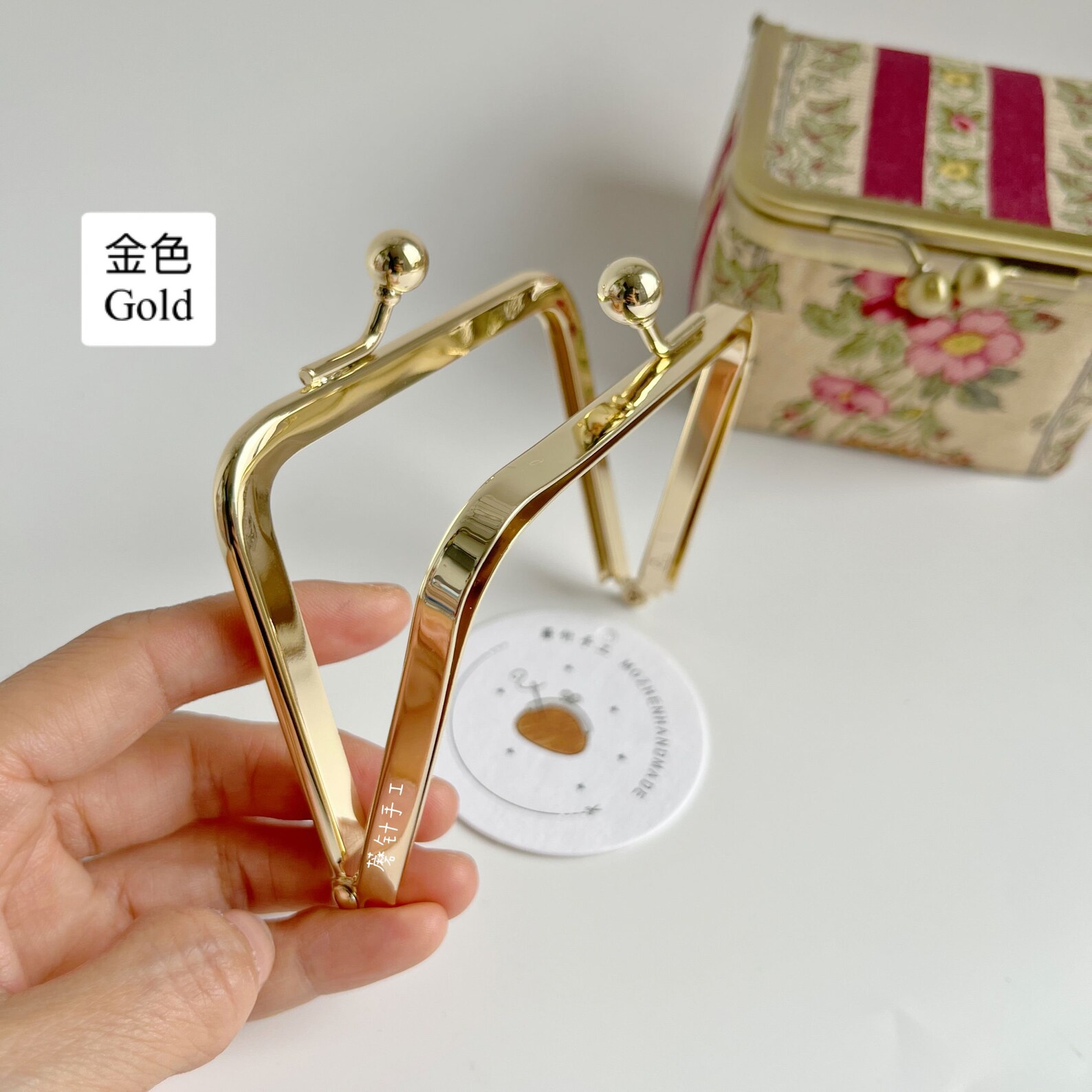 3229# 8cm*10cm Side Opening Kiss Lock Clasp Purse Frame for Making Box ...