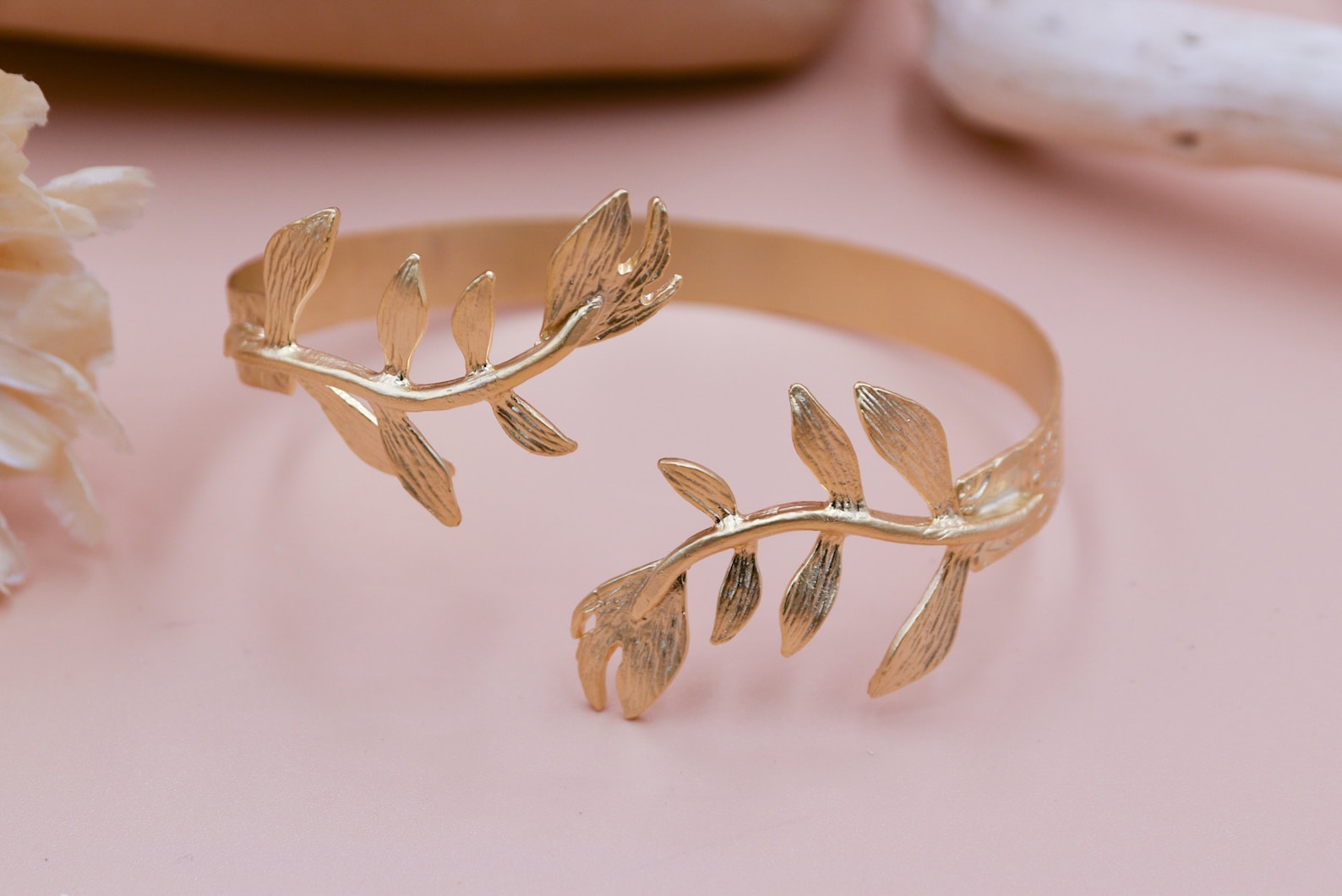 Greek Athena Bracelet Lower Leaf Arm Cuff Grecian Leaf - Etsy