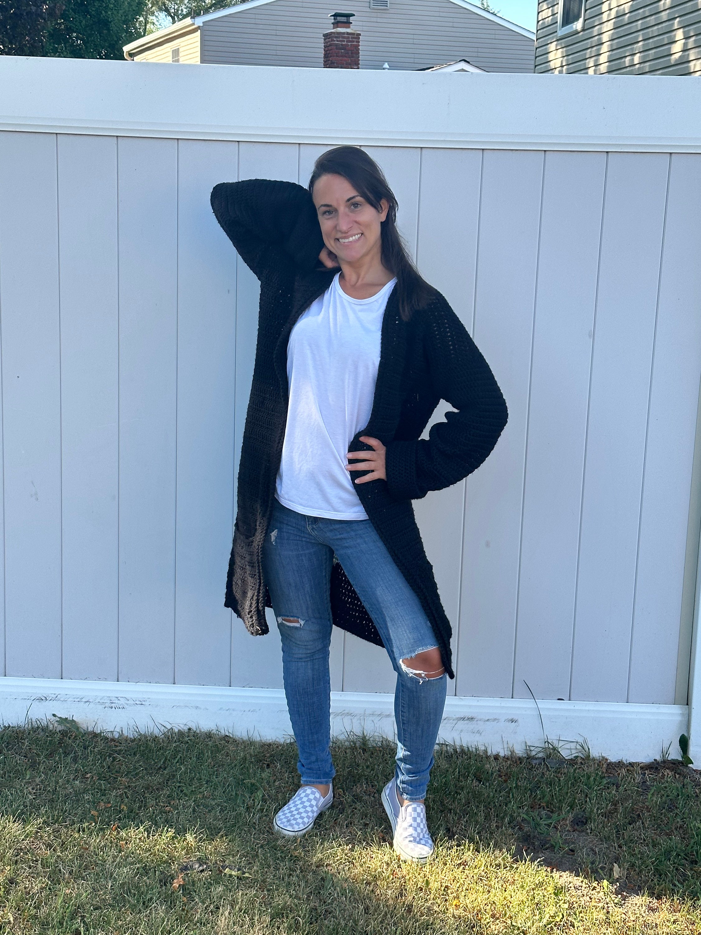 Skull Duster Cardigan Hand Crochet Ready to Ship or Custom Made to ...