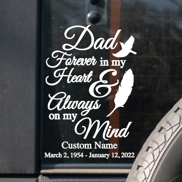 In Memory of Dad - Etsy