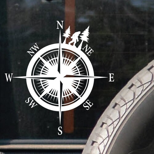 Nautical Compass Decal - Etsy
