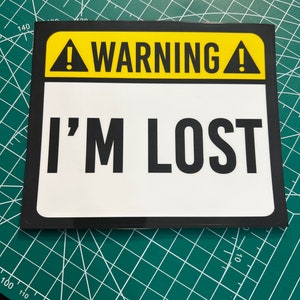 CUSTOM Warning Decal Sticker - Warning Sticker - Personalized Warning ...