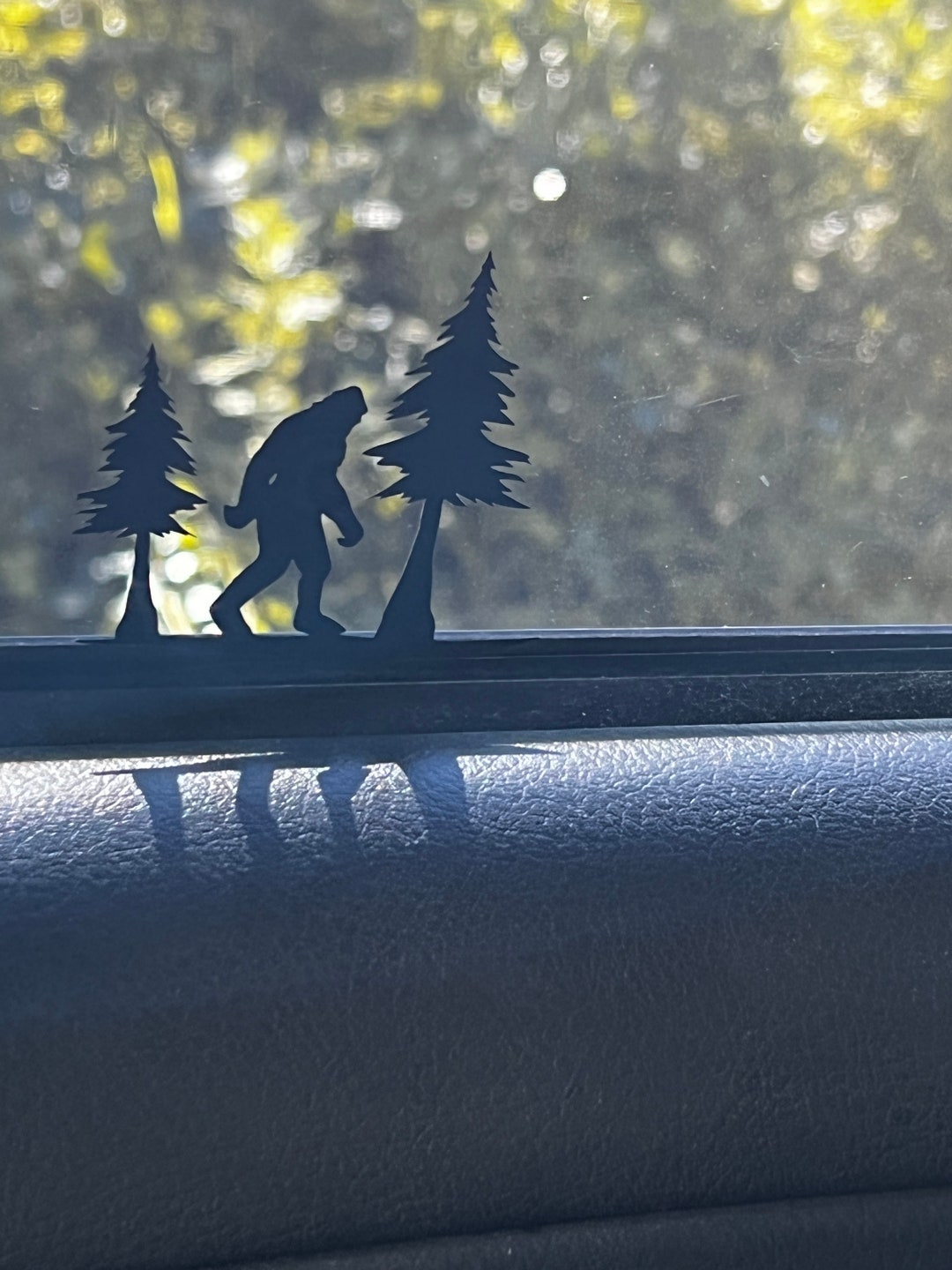 Sasquatch Car Decal: Bigfoot Yeti Sticker - Etsy