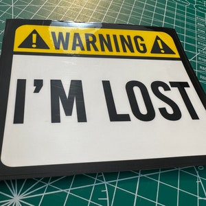 CUSTOM Warning Decal Sticker - Warning Sticker - Personalized Warning ...