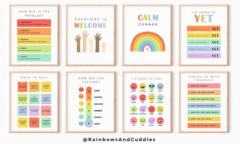 32 School Counseling Posters Counselor Office Decor - Etsy