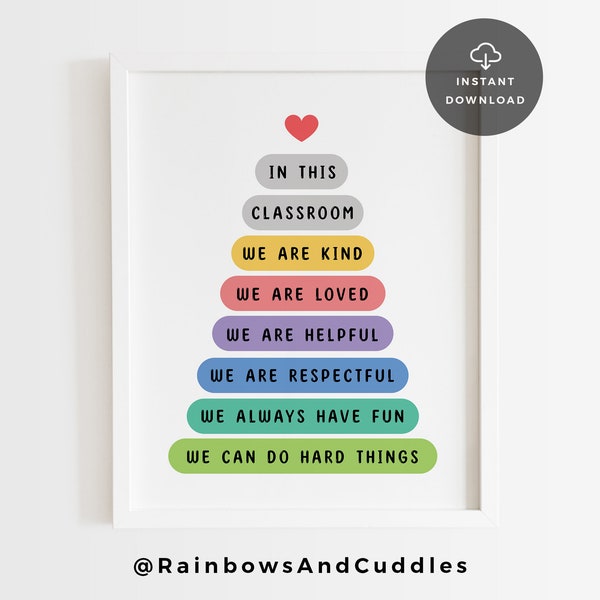 Classroom Rules - Etsy