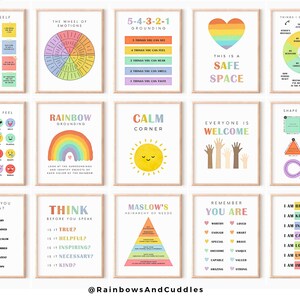 32 School Counseling Posters Counselor Office Decor - Etsy