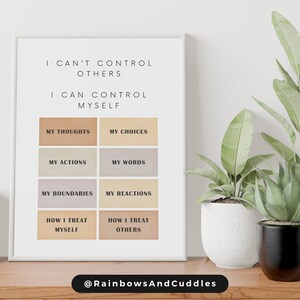 16 Calm Corner Posters Boho Printable Bundle Calm Corner Autism Posters ...