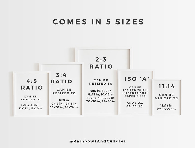 Calming Corner Printable Daily Reminder Poster Note to Self - Etsy