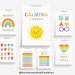 21 Calm Corner Printable Bundle Calming Corner Posters Peace Corner ...