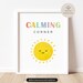 Set of 3 Calming Corner, Emotions Chart Printable, Feelings Poster ...