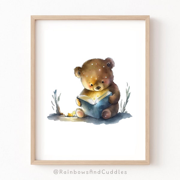 Bear Nursery Art - Etsy