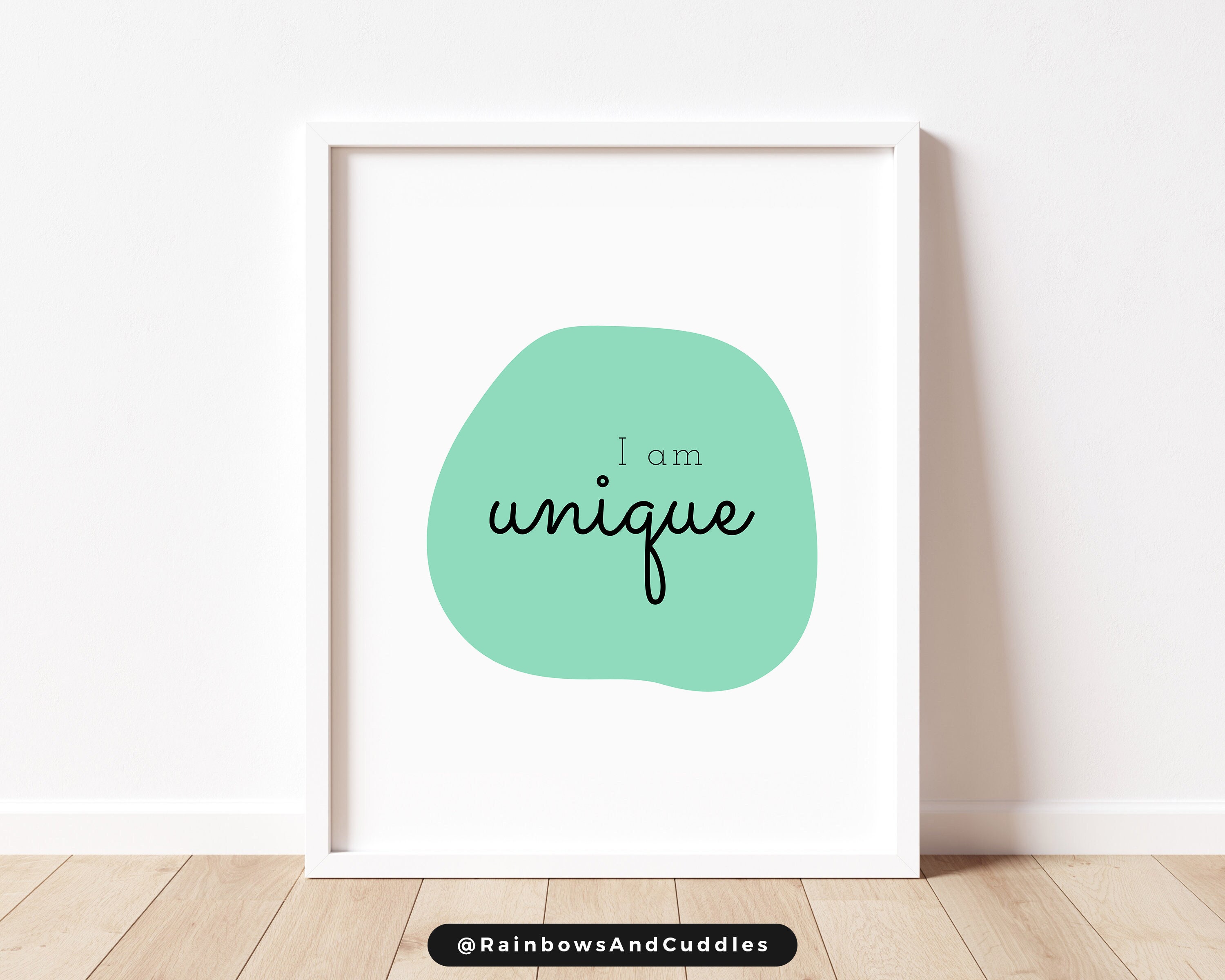 I Am Unique Wallpaper