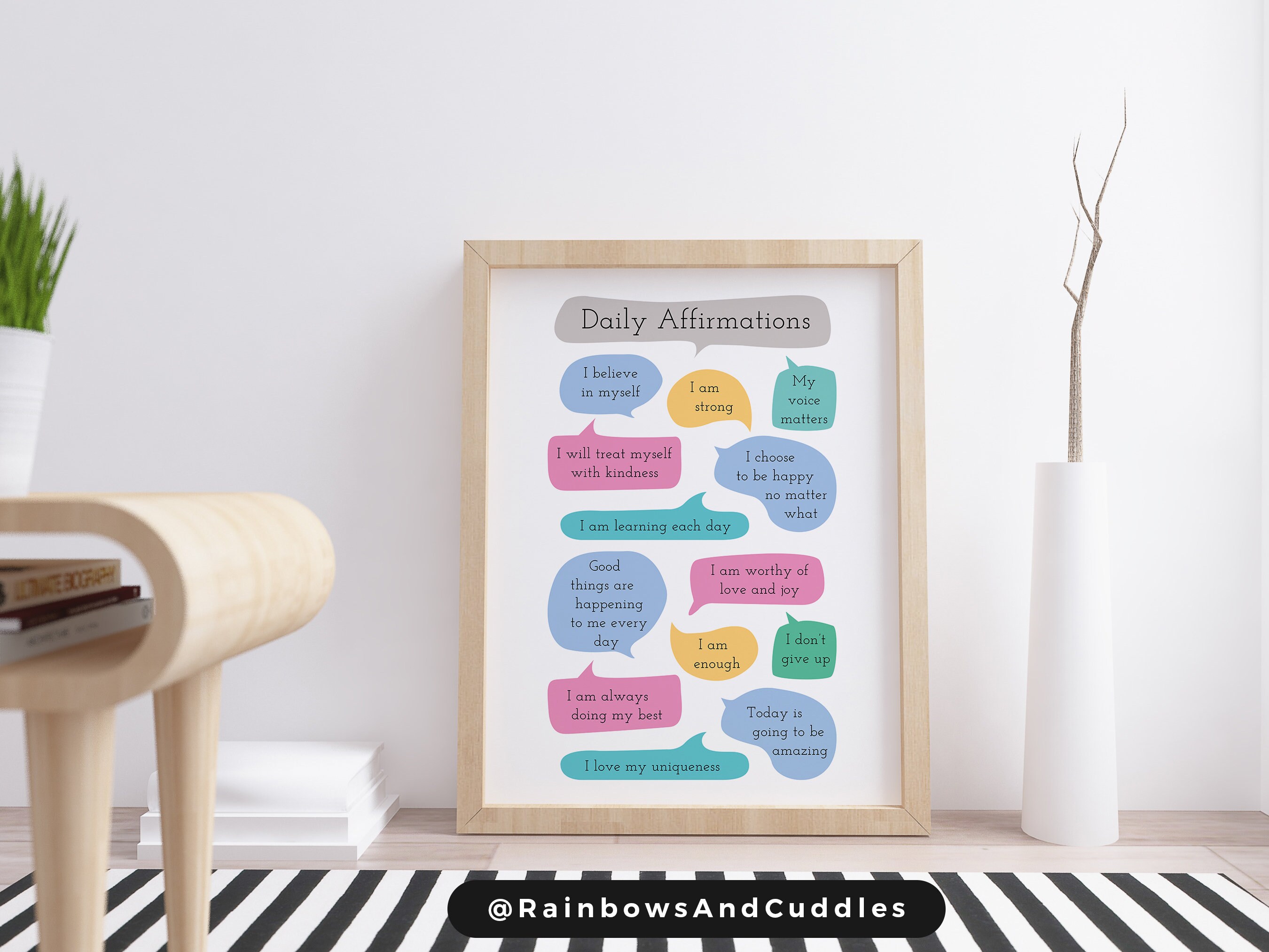 Printable Affirmation Poster for Kids Affirmation Posters - Etsy