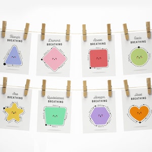 100 Calm Down Corner Kit Printable Bundle Calming Corner Flash Cards ...