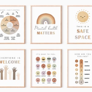 16 Calm Corner Posters Boho Printable Bundle Calm Corner - Etsy