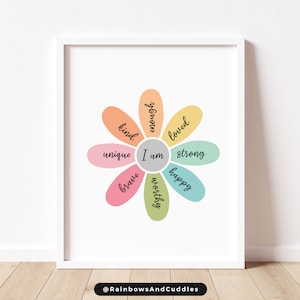 Printable Affirmation Poster for Kids Affirmation Posters - Etsy