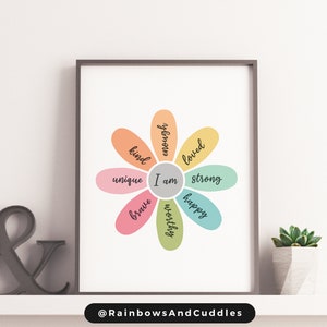 Printable Affirmation Poster for Kids Affirmation Posters - Etsy