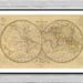 The World 1832 / Old Map Digital Poster / Vintage Poster / Printable ...