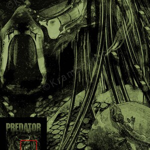 The Predator Movie Poster / Classic Film 80s / Fantastic Action Movie ...