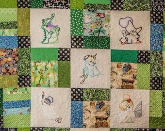Peter pan quilt | Etsy