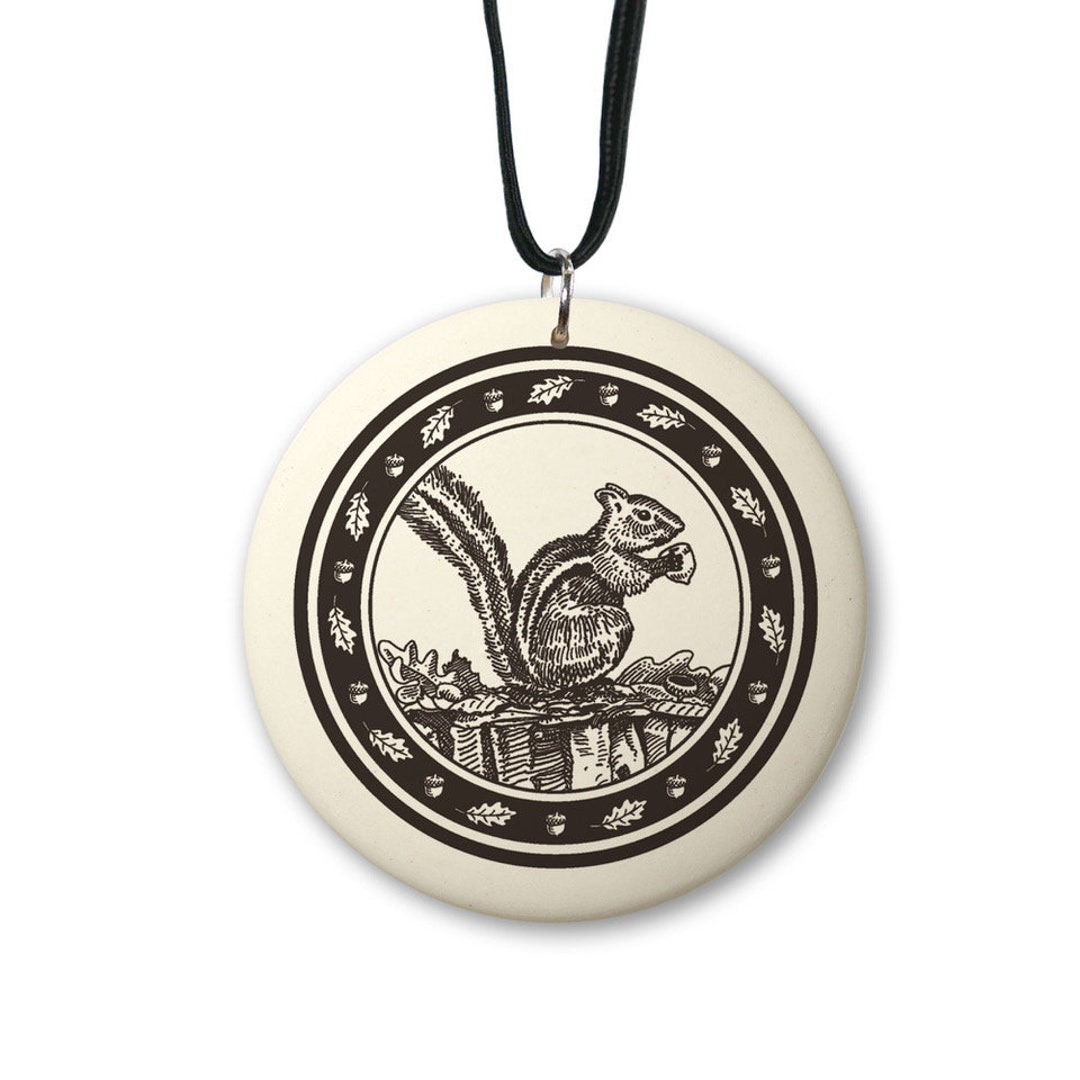 Chipmunk Necklace • American Handmade Jewelry • Chipmunk Necklace Gift ...