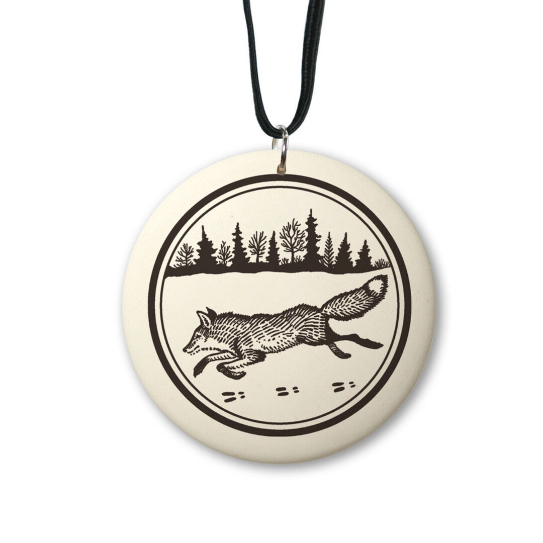 Red Fox Necklace • American Handmade Jewelry • Handmade Necklace Gift ...