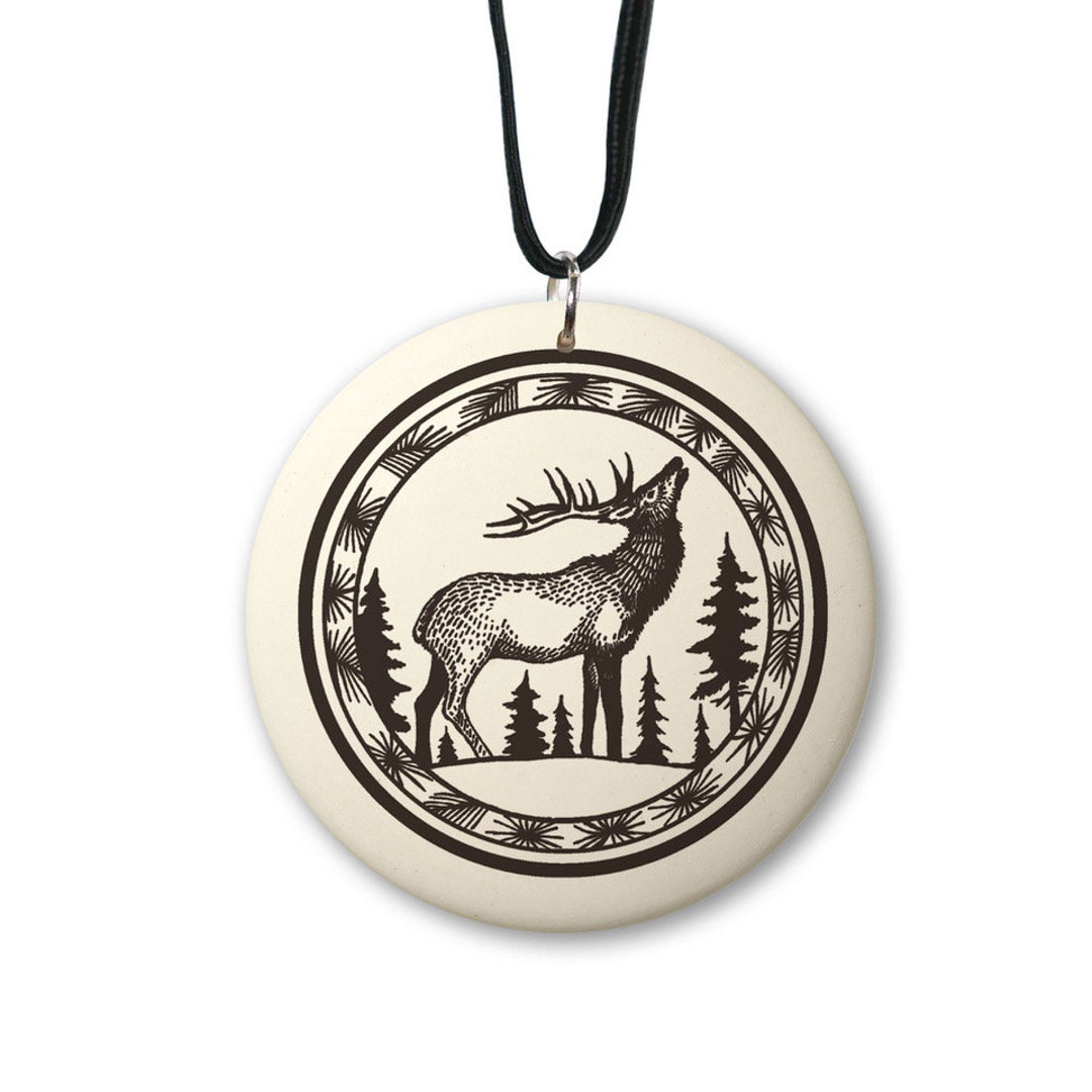 Handmade Elk Necklace • American Handmade Jewelry • Hunter Gift ...