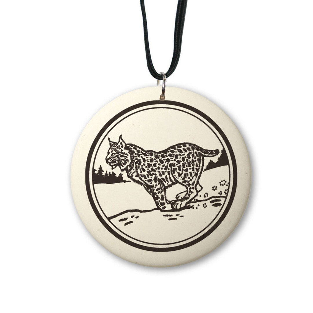 Bobcat Necklace Jewelry • American Handmade Jewelry • Handmade Necklace ...