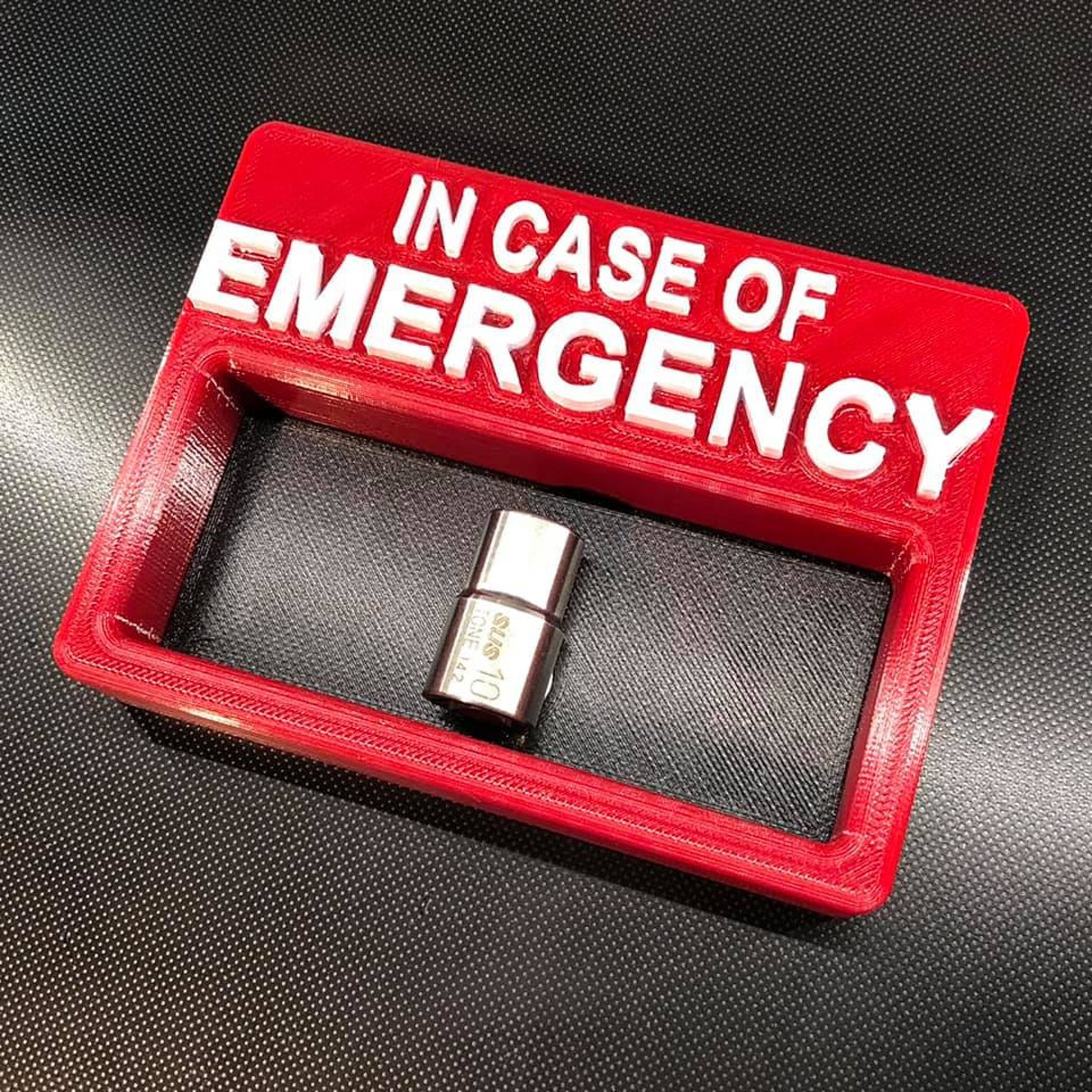 In Case of Emergency 10mm Socket 3D Printable Case - Etsy