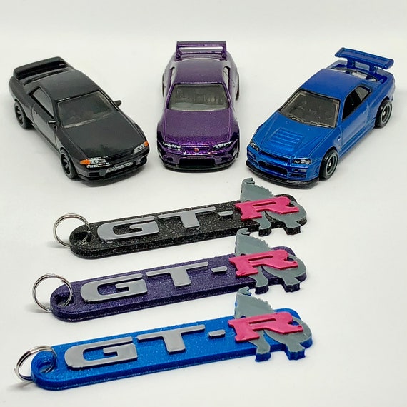 3D Printed GT-R Keychain | Etsy