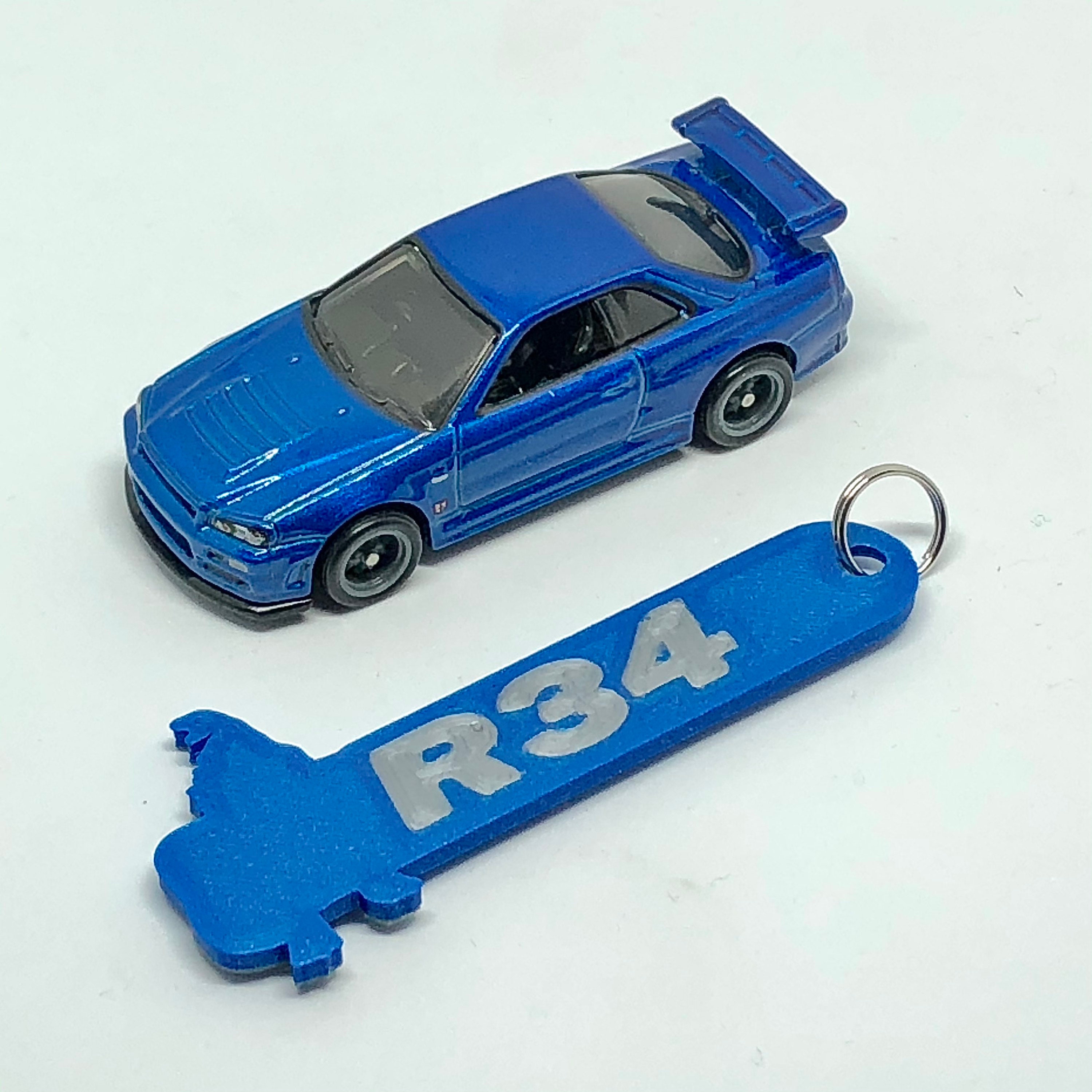 3D Printed GT-R Keychain | Etsy