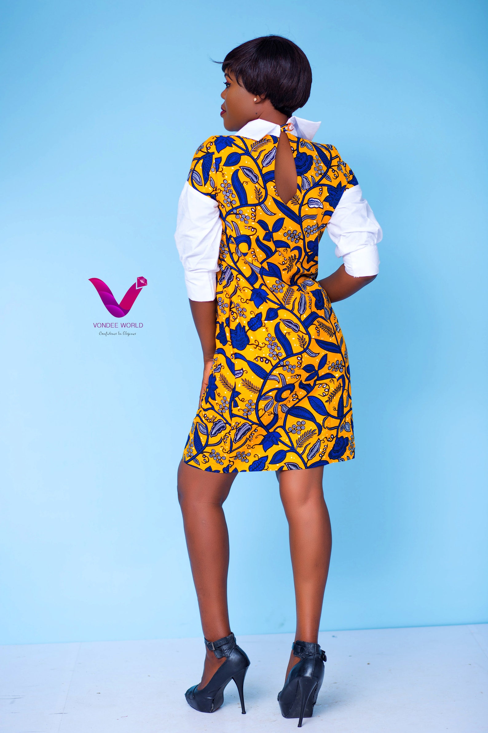 African Mini Dress, Hitarget Dress,ankara Dress for Women,african Dress ...