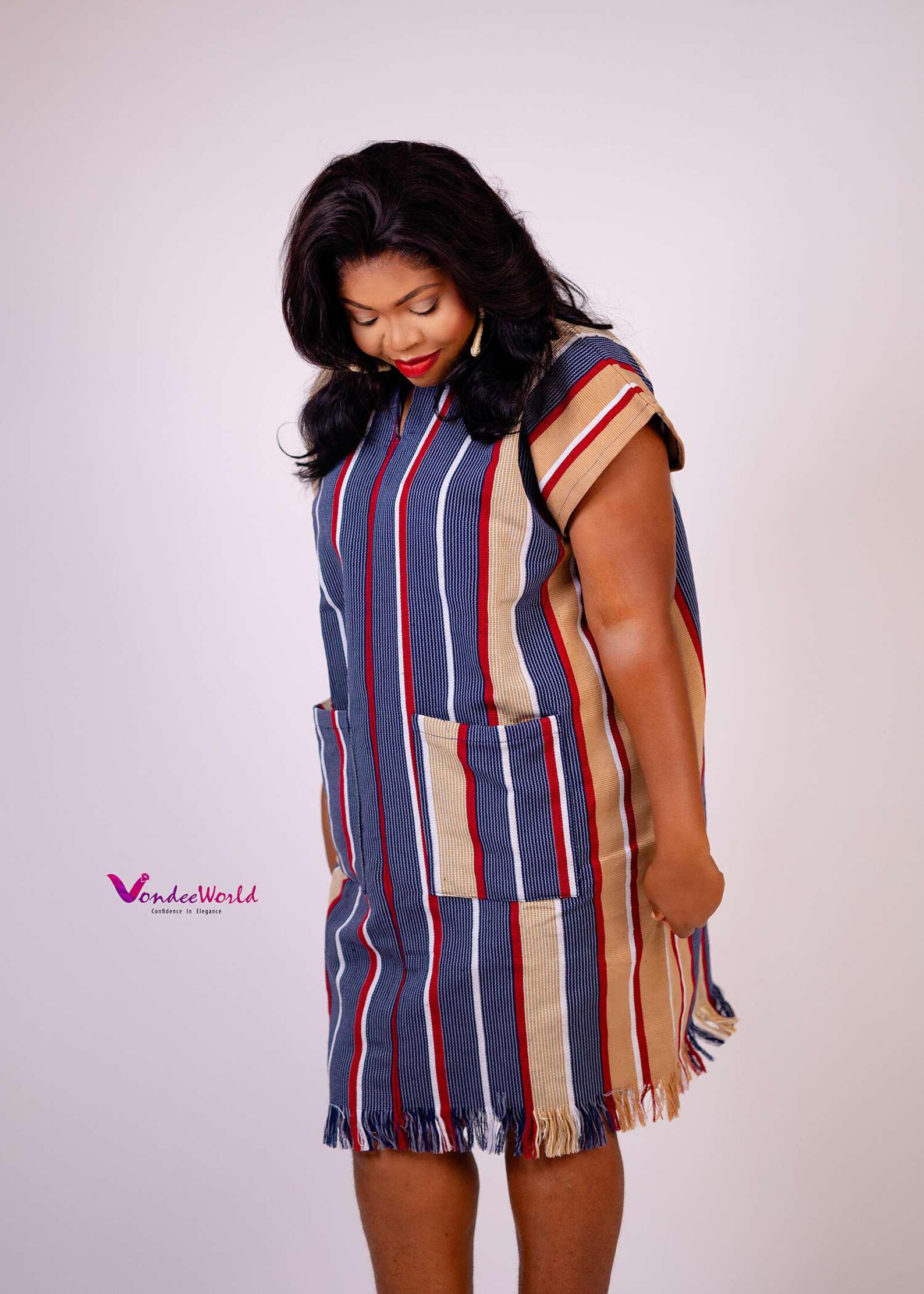 Nihlah Bubu Smock Dress |african Smock Dress |ghana Smock |african ...