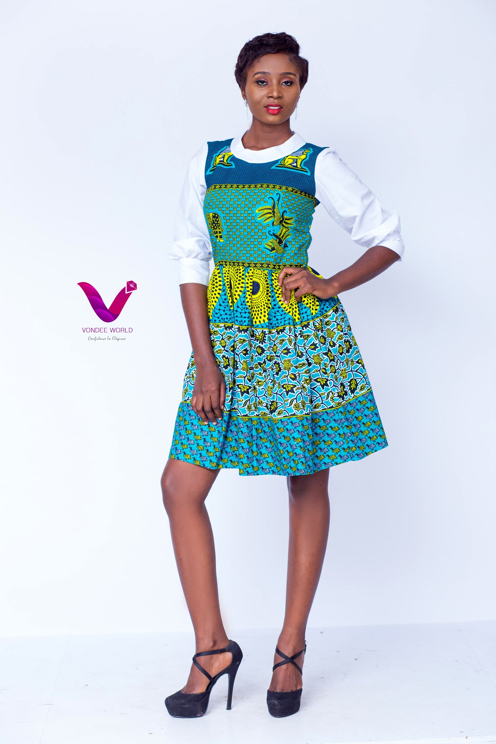 African Mini Dress, Hitarget Dress,ankara Dress for Women,african Dress ...