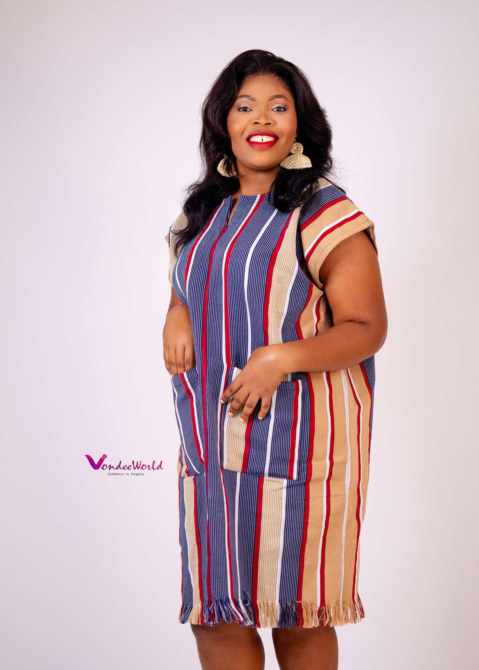 Nihlah Bubu Smock Dress |african Smock Dress |ghana Smock |african ...