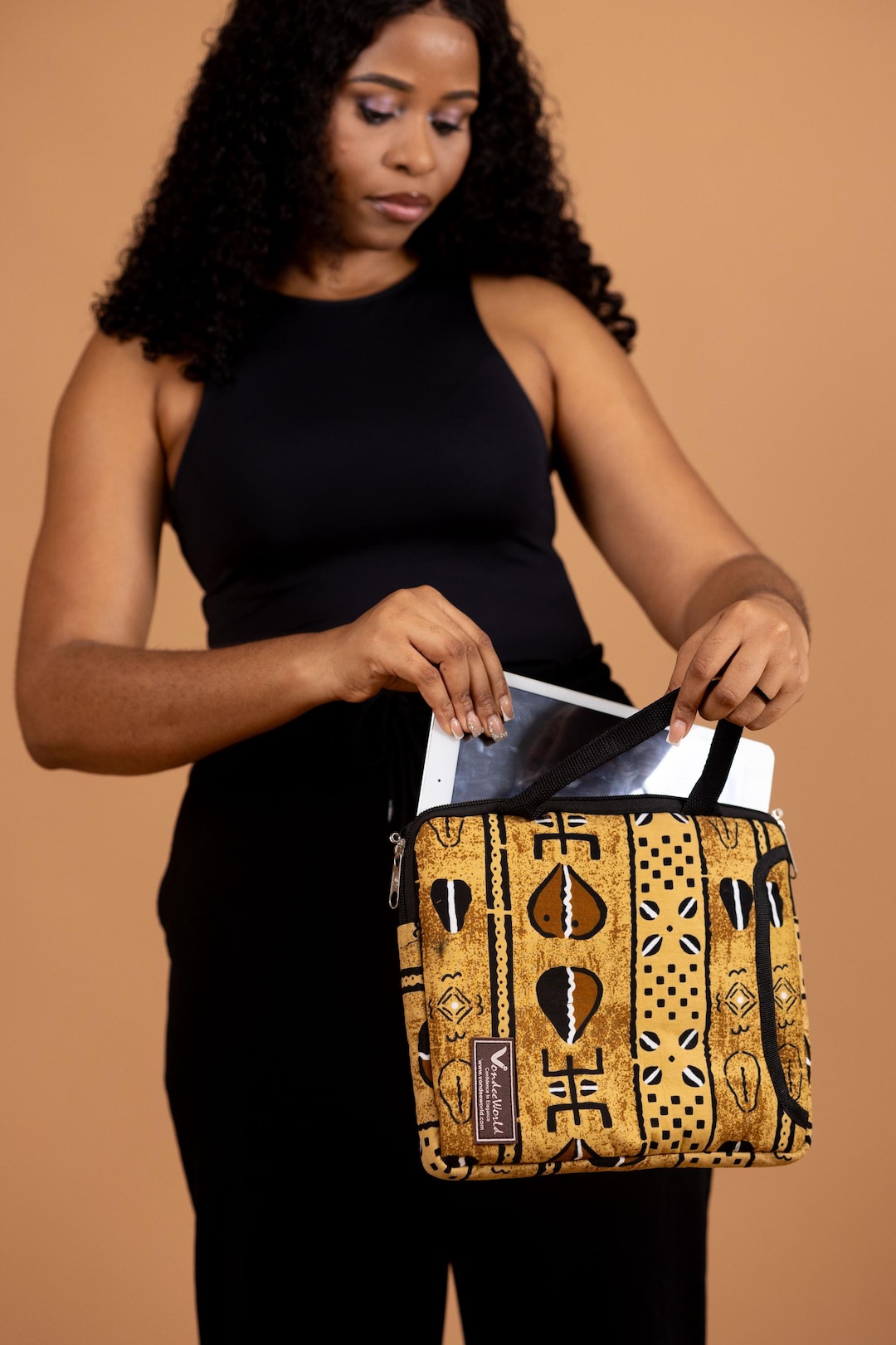 Premium African Print Tablet Bag With Matching Tote Bag Tablet Bag With ...
