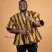 Daliri -northern Ghana Kente Smock | African Men’s Fugu Batakari Jacket ...